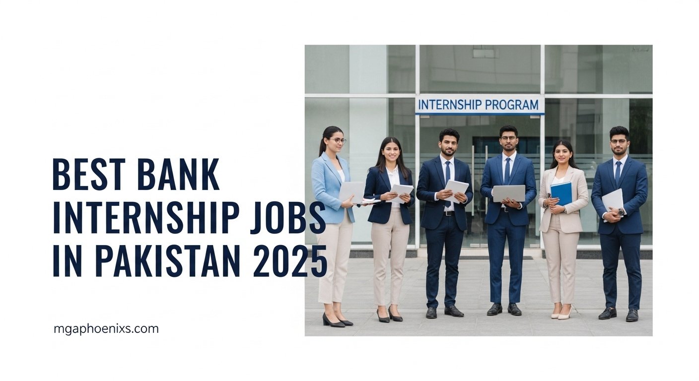 Best Bank Internship Jobs in Pakistan 2025 - Mgaphoenixs Careers